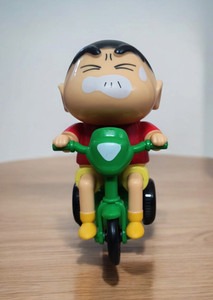 Lil Tara SHINCHAN ON Tricycle MOVING TOY. THREAD PULL TOY - SHINCHAN ON ...