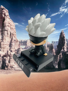 gtrp Jujutsu Kaisen Gojo Bobblehead [12 cm] for Car Dashboard 13 ...