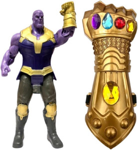 Little Mind The Avengers Thanos Action Figure Toy Set with Infinity ...