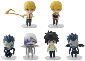 RVM Toys Anime Death Note Action Figure Set of 6 10CM Toy for Car ...