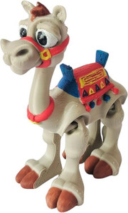 Uyir Mei Flexi Camel 3D Printed Articulated Table top Display Toy ...