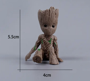 Lil Tara Cute little Groot mini figure 5cm (Any 1) - Cute little Groot ...