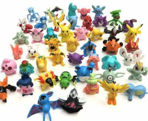 Craveon Complete Set 24 Pcs Poke-Mon Action Random Figures Toys For ...