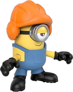 Wintrox Minions Stuart Construction Worker Figure Collectible Toy ...