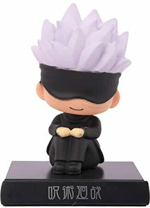 Quirkmall Satoru Gojo Sitting Jujutsu Kaisen Phone Holder Bobblehead ...