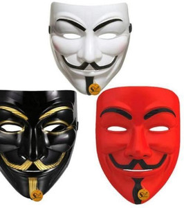 Basha mall Comic Face Anonymous Party Mask - Comic Face Anonymous Party ...