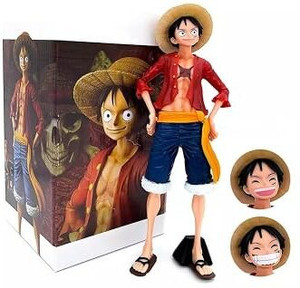 caaju One Piece Anime Toys Action Figure Merchandise Statue for Car ...
