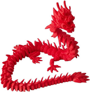 Uyir Mei Flexi Dragon 3D Printed Articulated Table top Display Toy ...