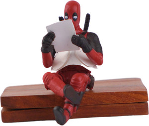 OFFO Marvel Deadpool Sitting Action Figure For Home Decor Office Desk ...