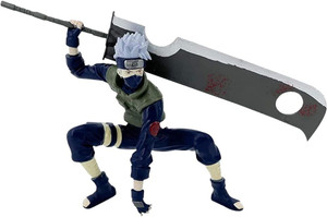 AweStuffs Hatake Kakashi Character Model with Konoha Broken Sword Large ...
