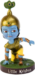 AweStuffs Shree Krishna Car Decoration Bobblehead Action Figure - Shree ...