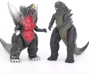 Delite New Godzilla SPACE Vs EARTH King Monsters Movie Model 7 cm Toy ...