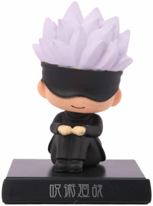 AweStuffs Satoru Gojo Sitting Jujutsu Kaisen Phone Holder Bobblehead ...
