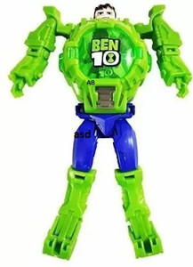 tryzens Ben 10 Robot Toy Digital Wrist watch | Super Hero Ben 10 ...