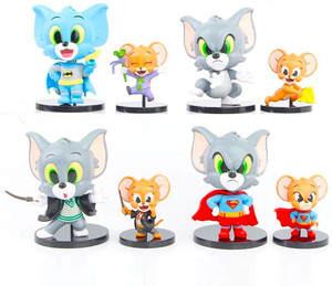 FOZZO-SK New TOM JERRY 8 Model Show Piece Figures Popular Cartoon ...