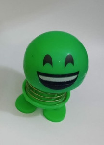 SANNO WORLD Smiley face spring doll green - Smiley face spring doll ...