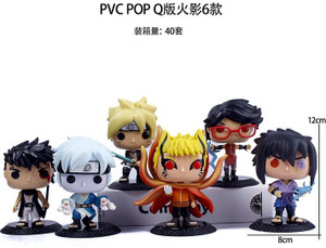 msvfashions Q Version Naruto Action Figures – Set of 6 - Q Version ...