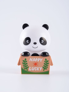 ComicSense Happy Lucky Panda in Box Moving Head Solar Bobblehead ...