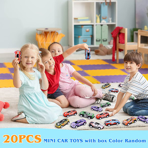 HASTHIP 20pcs Mini F1 Race Car Toy Alloy Pull Back Car Toy for Kids ...