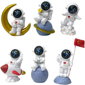 freakmall Astronaut Action Figure Set of 6 Space Action Figure for ...