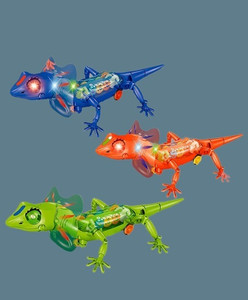 Sambaby L!zard Toys for Kids Dynamic Crawling Battery Operated, Gear ...