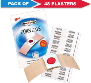 Medigrip Corn Caps Adhesive Band Aid Price in India - Buy Medigrip Corn ...