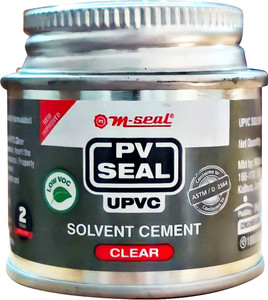 M SEAL PV Seal UPVC Solvent Cement High Pressure for UPVC Pipes and ...