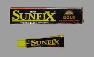 sunfix Gold Original Synthetic Rubber Based Quickfix Adhesive Adhesive ...