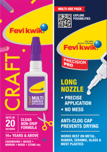 FEVIKWIK Precision Pro 20 g & Craft 20 g Adhesive Price in India - Buy ...