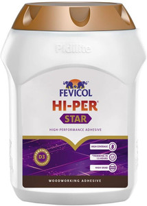 fevicol Hi-PER Star, Woodworking, Waterproof, Anti Bubble, Faster Grab ...