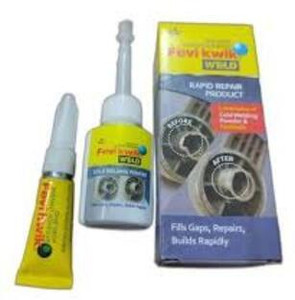 FEVIKWIK Weld (15 Gram Weld + 2 Gram Powder) Pack of 5 Pcs Adhesive ...