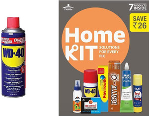 Pidilite WD-40 Spray, 420ml Rust Remover + Home Kit (7 Solutions ...