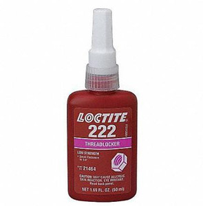 Henkel Loctite LOCTITE Threadlocker 222 50mL Bottle Purple Adhesive ...