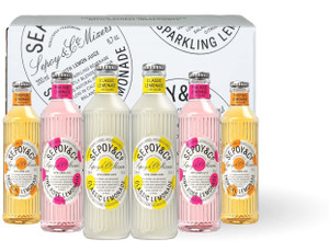 Sepoy & co Mixed Lemonade Case (Pack of 6 X 200ml ) |Premium Cocktail ...