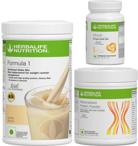 Herbalife Formula 1-Mix Shake Vanilla 500g + Protein 200g + Ginger ...