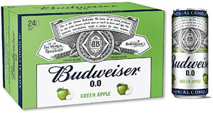 Budweiser Non Alcoholic Green Apple Can 330ml Can Price in India - Buy ...