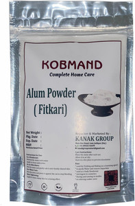 KOBMAND Alum Powder Alum Stone Powder (Fitkari Powder) Price in India ...