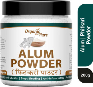 Organic and Pure Alum Stone Powder Fitkari Powder Phitkari Alum Powder ...