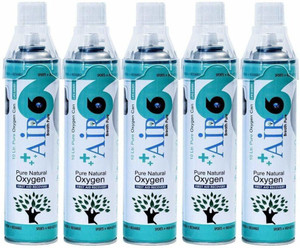 Air6 Portable Oxygen Can With Inbuilt Mask For Air Pollution Protect ...