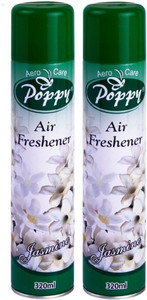 AEROCARE POPPY Jasmine Air Fresheners | Room Fragrant Spray | A Wave of ...