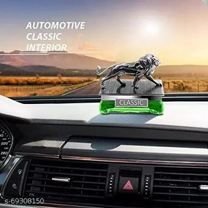 AirMount ™ Silver Lion Shaped Car Dashboard Perfume Decent Fragrance ...