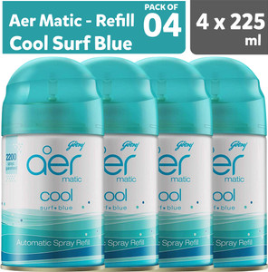 Godrej cool, surf, blue Car Freshener Refill, Automatic Spray, Spray ...