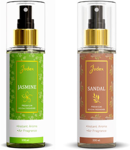 JUDEX Jasmine, Sandal Spray Room Freshener Combo- Jasmine+ Sandal, Twin ...