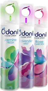 Odonil Room Spray(Lavender-Jasmine-Rose)Natural Air Freshener Spray ...