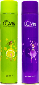 LOVIN Lemon, Lavender Luxury Air freshener Spray Luxury Air Freshener ...