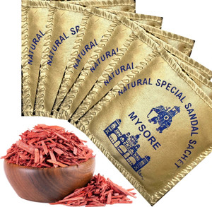 Herbal Treasures Mysore Sandal Fragrance Sachet - 6 nos Potpourri ...