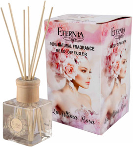 ETERNIA La Ultima Rosa Reed Diffuser Set for Living Room, Washroom ...