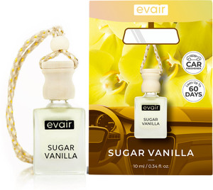 EVAIR Sugar Vanilla Car Freshener Diffuser Car Air Freshener with ...