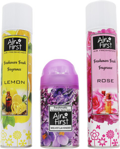 Air first LEMON, WELVET LAVENDER, ROSE Spray AF-L+WL+R-1 Price in India ...