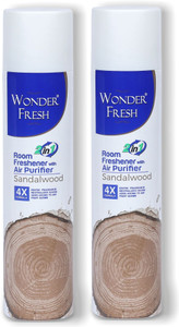 wonder fresh Sandal Spray Sandal Rooms Spray 250ml each - Pack of 2 ...